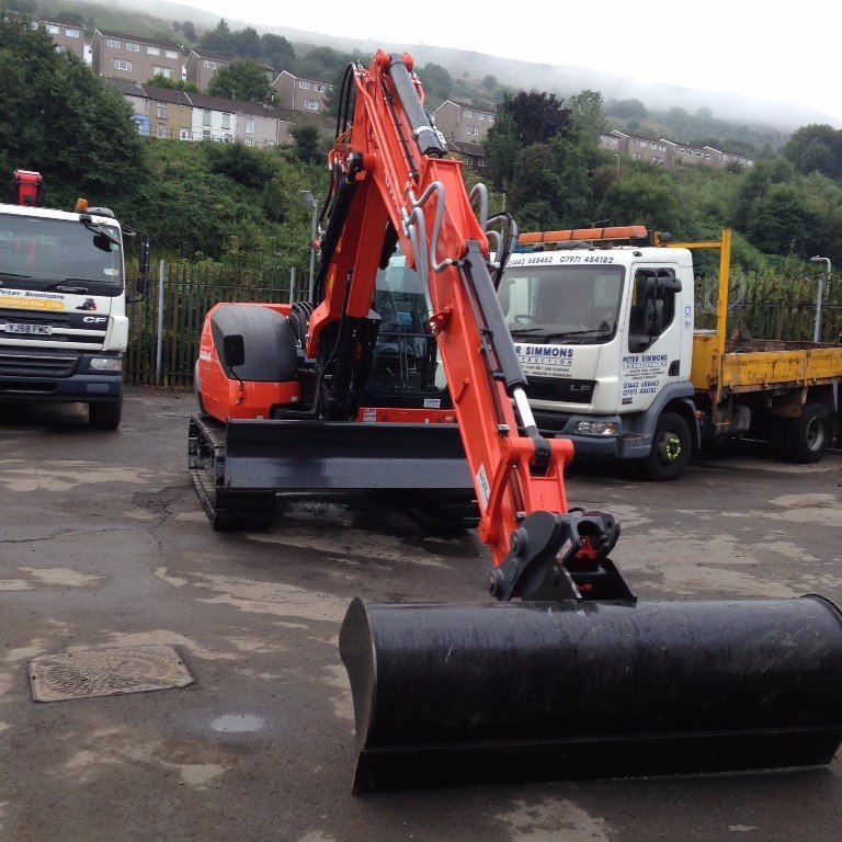 Plant hire in Cardiff, South Wales