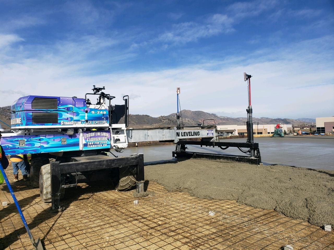 Rent A Laser Screed Machine | CO, NE, & Surrounding Areas | Straight ...