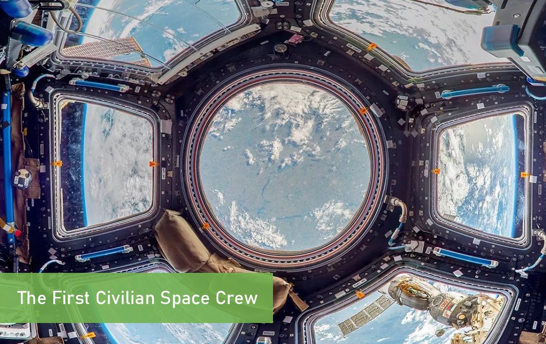 The First Civilian Space Crew