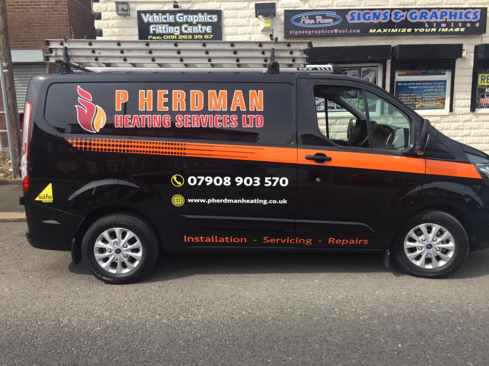 Van Vehicle Graphics Gallery | Alan Rowe Graphics Newcastle Upon Tyne