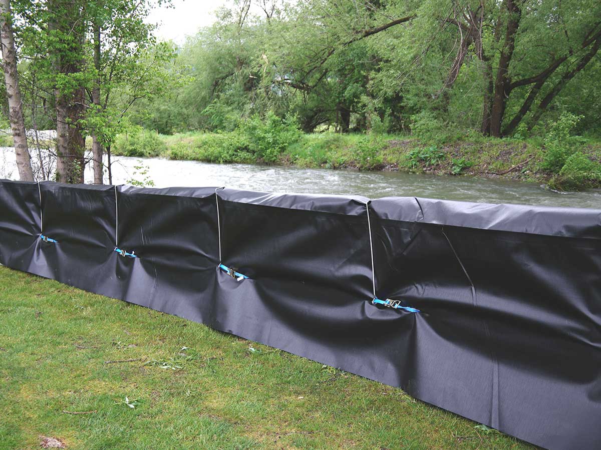 Temporary Levee Raising | Quick Deploy | Muscle Wall