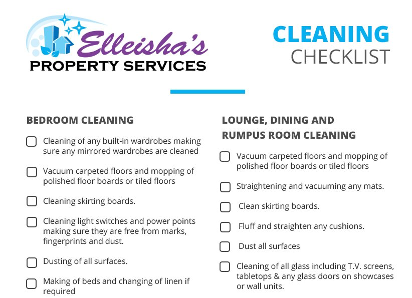 House Cleaning Checklist - Printable Checklist for Homeowners