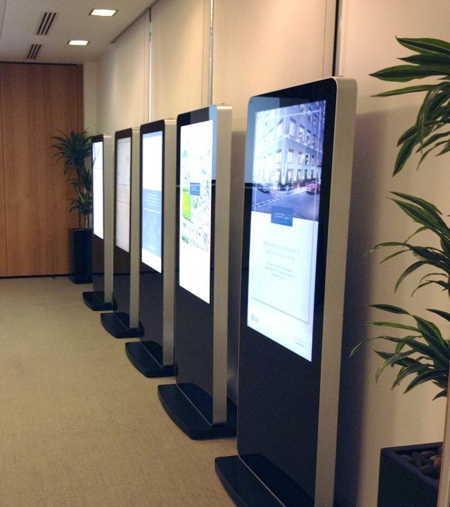 Range of digital signage for sale across the UK