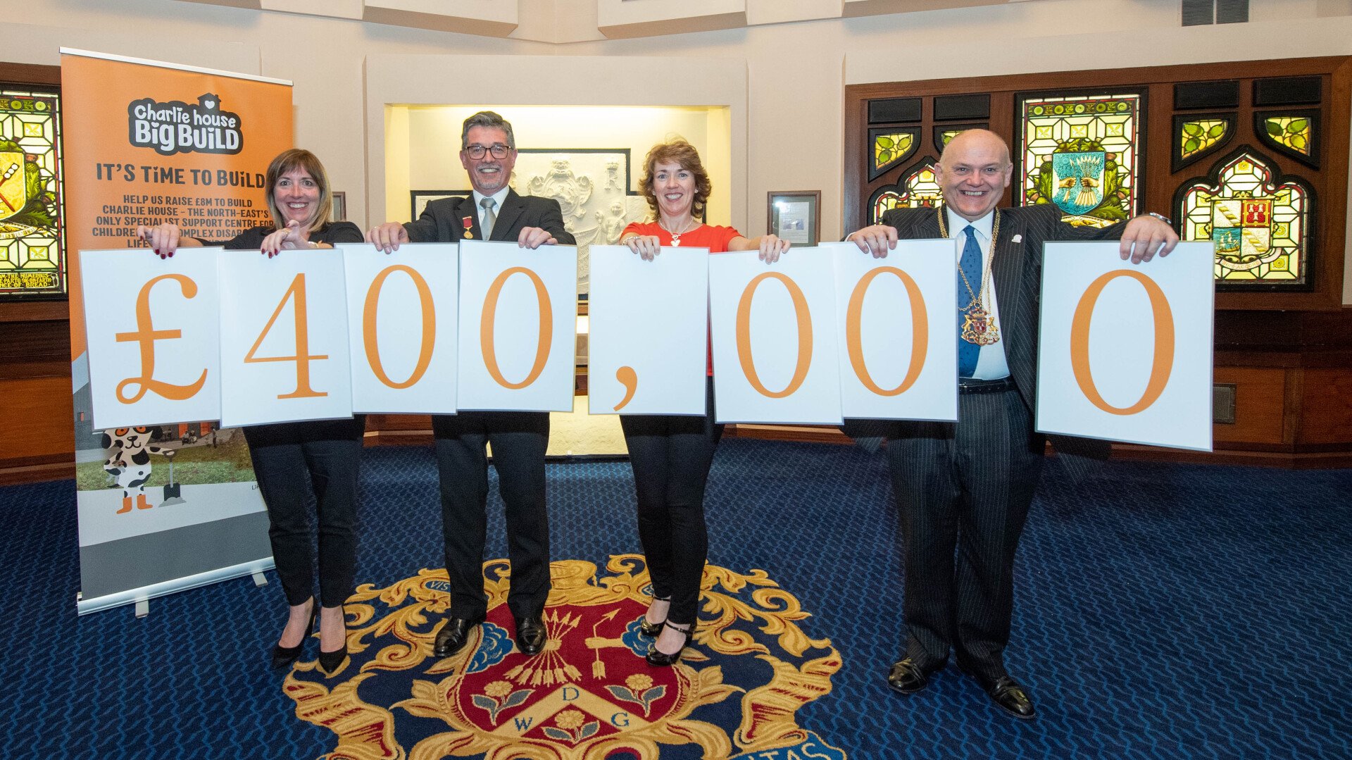 Local Charity Celebrate as Six-Figure Trades Widow Fund Charity ...