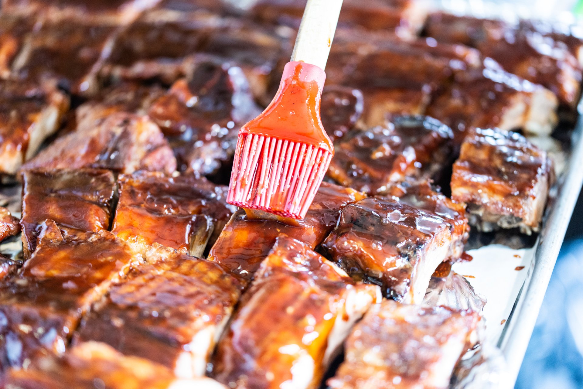 For The Love of Food Catering - Sample Southern BBQ Buffet Menu