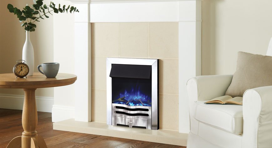 Electric Hearth Mounted Fires | Fireplaces Direct