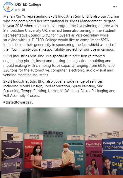 Plastic Moulding Company Malaysia - SPEN Industries Sdn Bhd