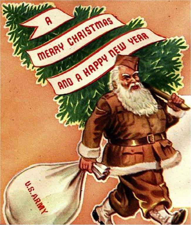 Christmas 1917 centered on soldiers instead of shopping