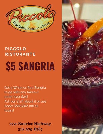 Piccolo's Ristorante | Restaurant Bellmore NY | Italian Restaurant ...
