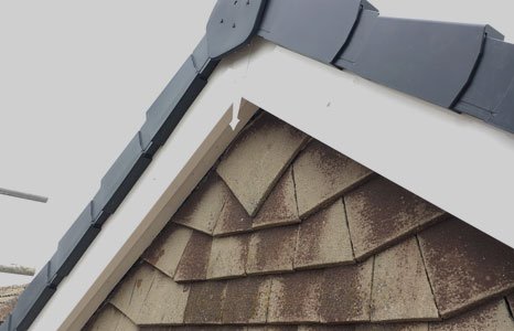 Dry ridge at JK Roofing Specialist Ltd