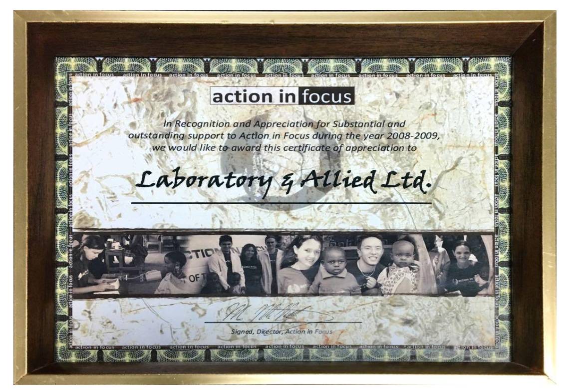 Laboratory and Allied Limited - Products