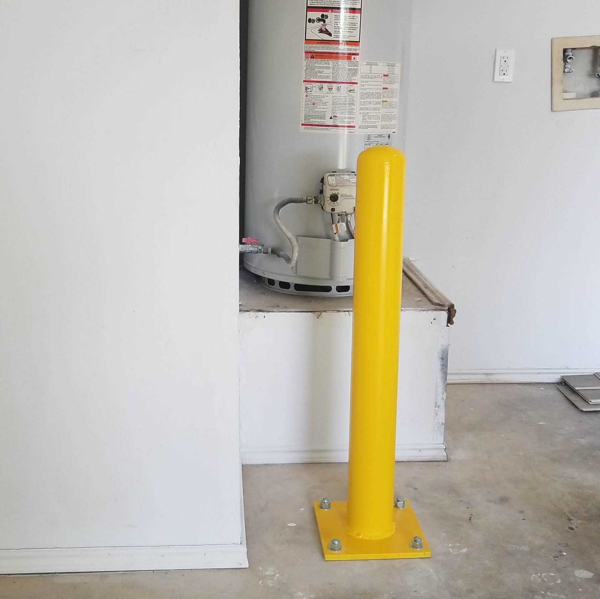 Buy Affordable Steel Bolt Down (Surface Mounted) Safety Bollards