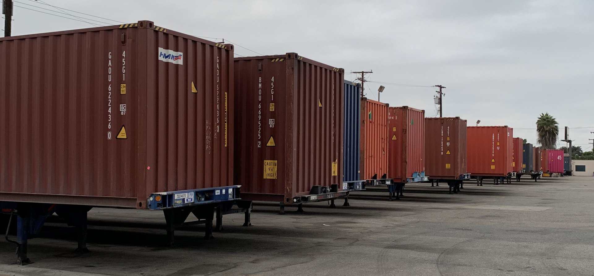 West Coast Container Services intermodal port container drayage