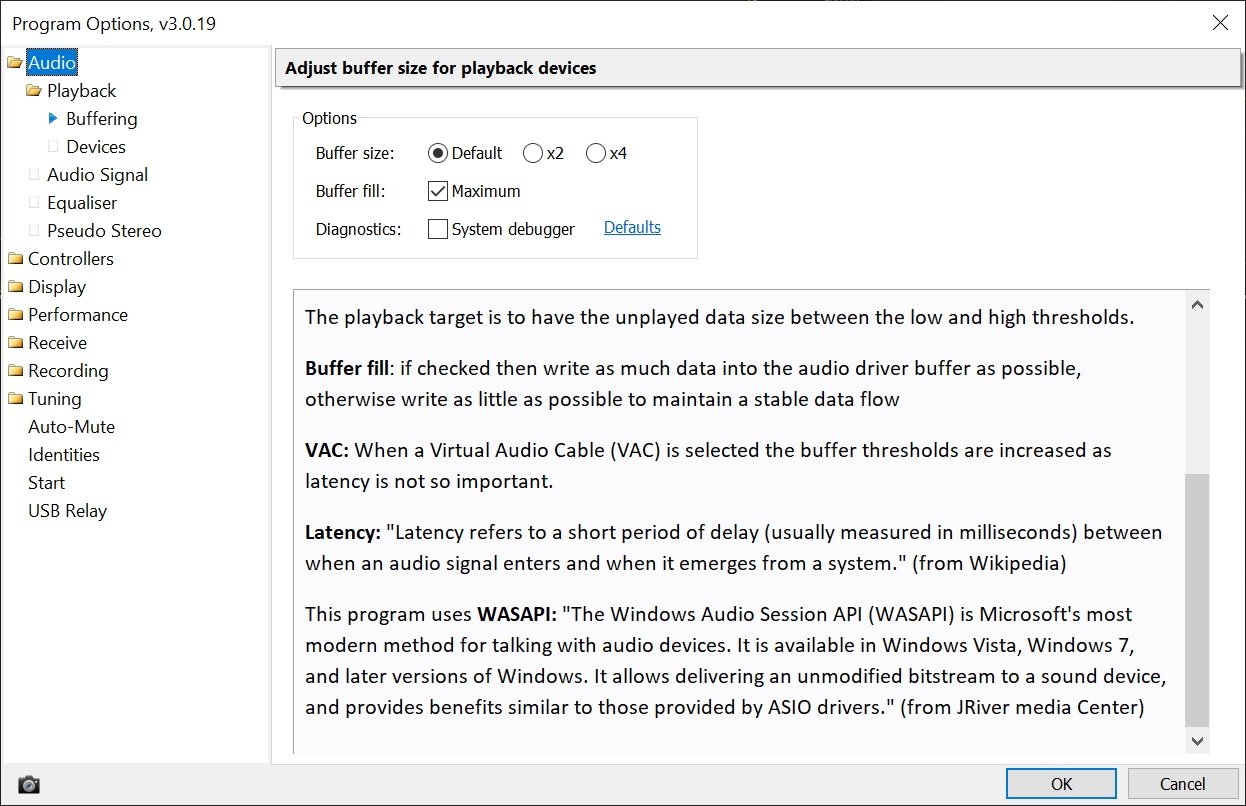 Audio - SDR-Radio.com Ltd. | Software Defined Radio