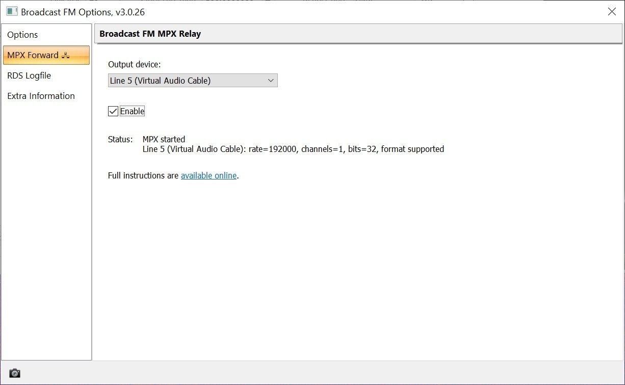 Broadcast FM MPX - SDR-Radio.com