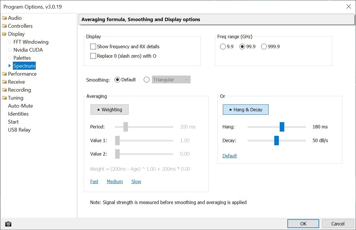 Spectrum & Waterfall - SDR-Radio.com