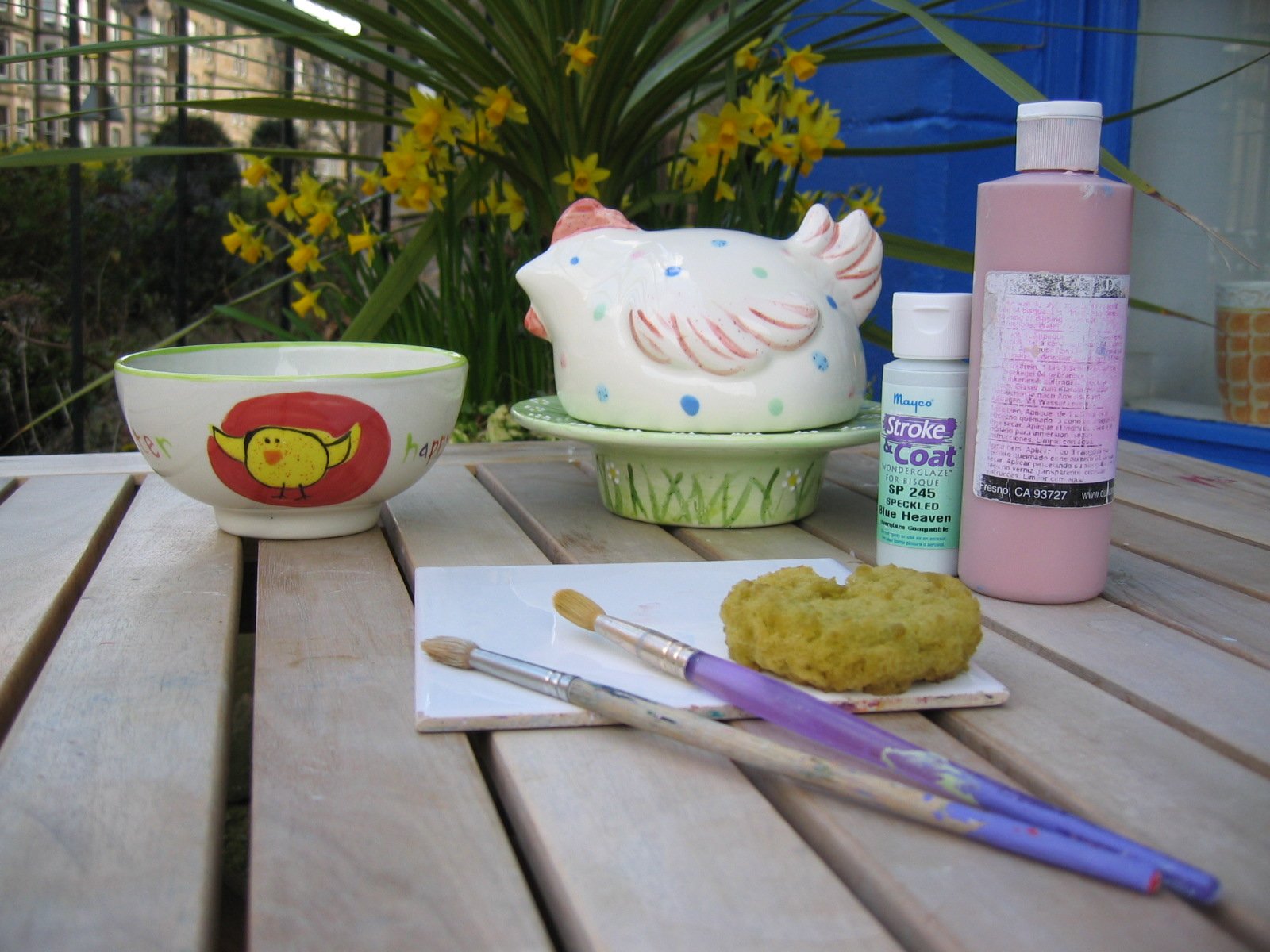 Personalised pottery - Doodles Ceramics