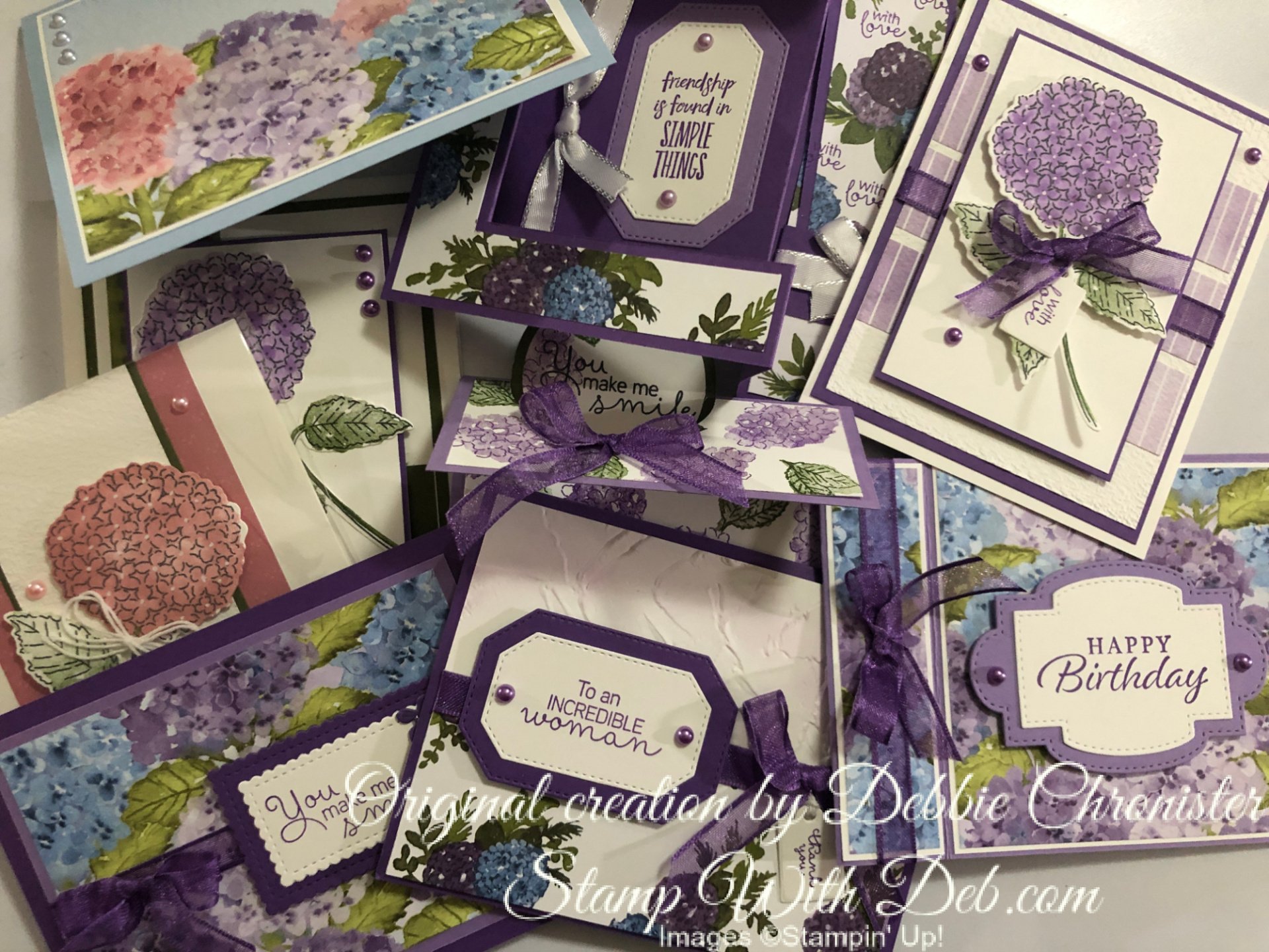 HYDRANGEA CARD KIT