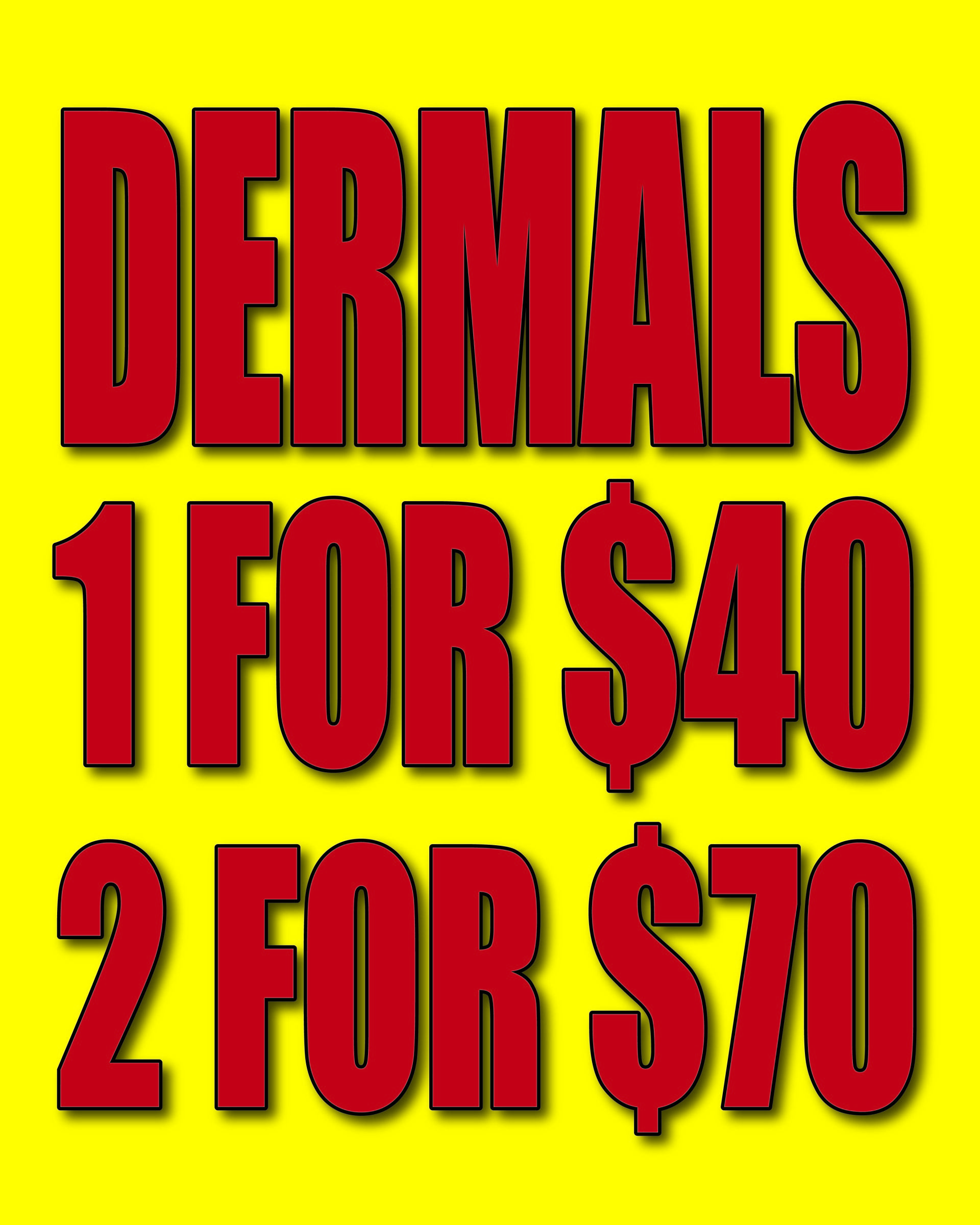 Quality tattoo work at a price you can afford.