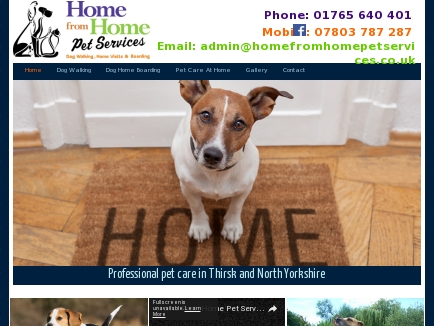 Home From Home Pet Services - dog walking and pet care service in Thirsk