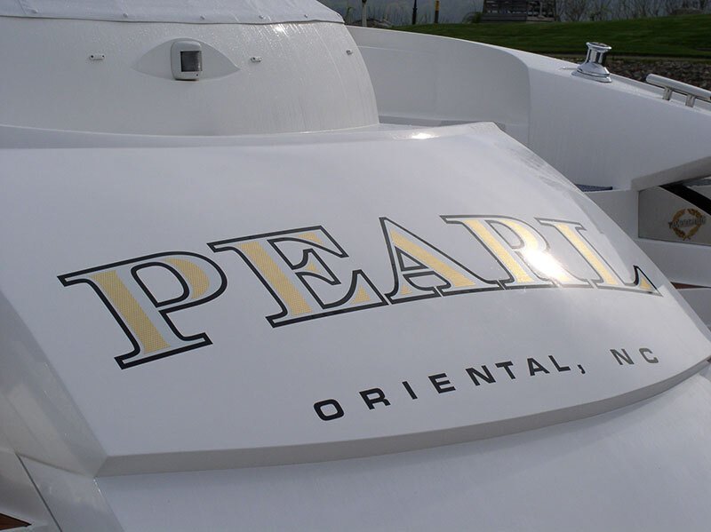 Boat & Watercraft Signs, Lettering | Sign Pro™ CT | Boat Graphics