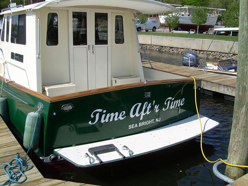 Boat & Watercraft Signs, Lettering | Sign Pro™ CT | Boat Graphics