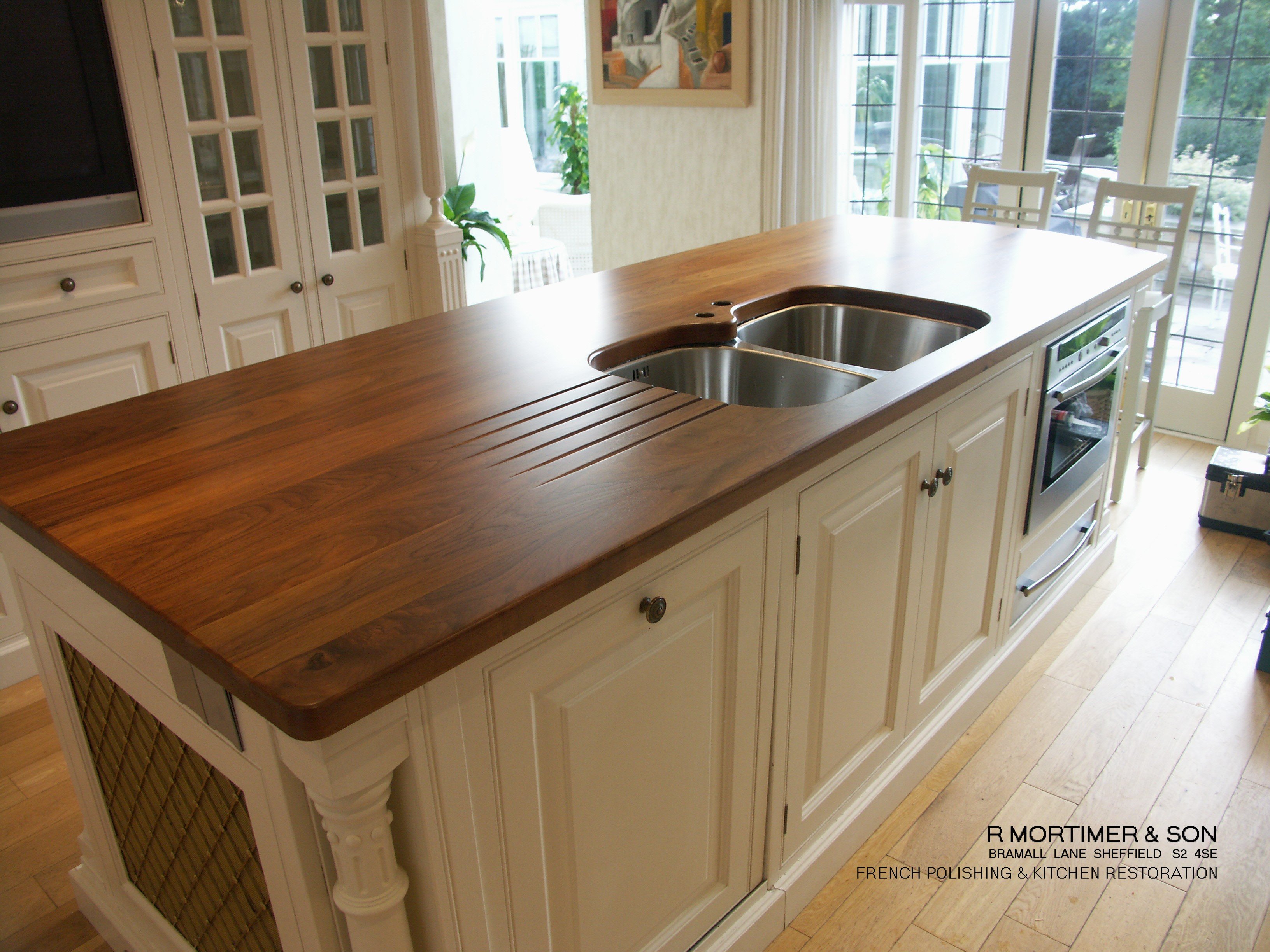 French polishing & wood restoration images |R Mortimer & Son