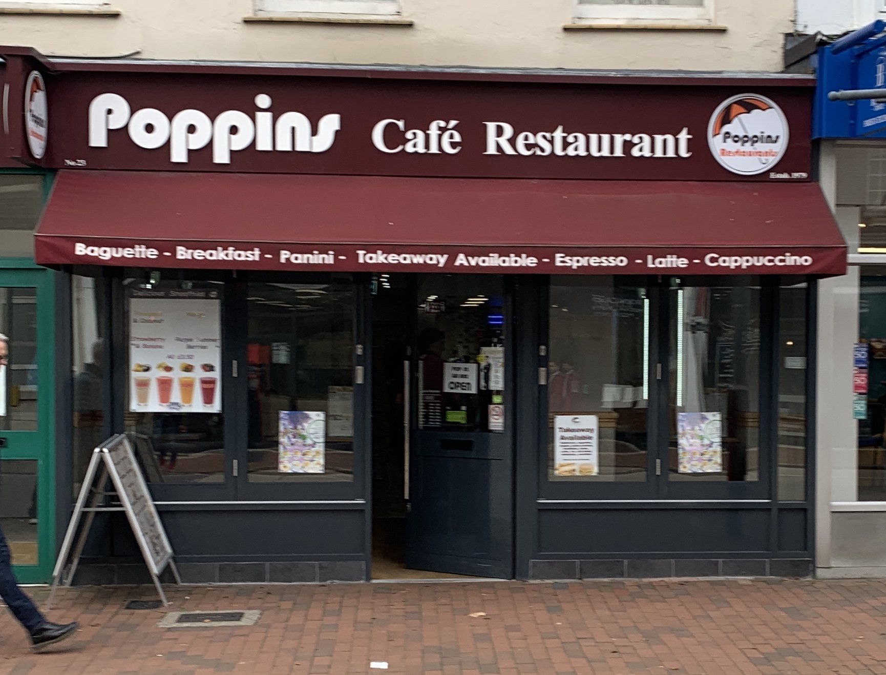 Poppins Tunbridge Wells Details | Poppins Restaurants