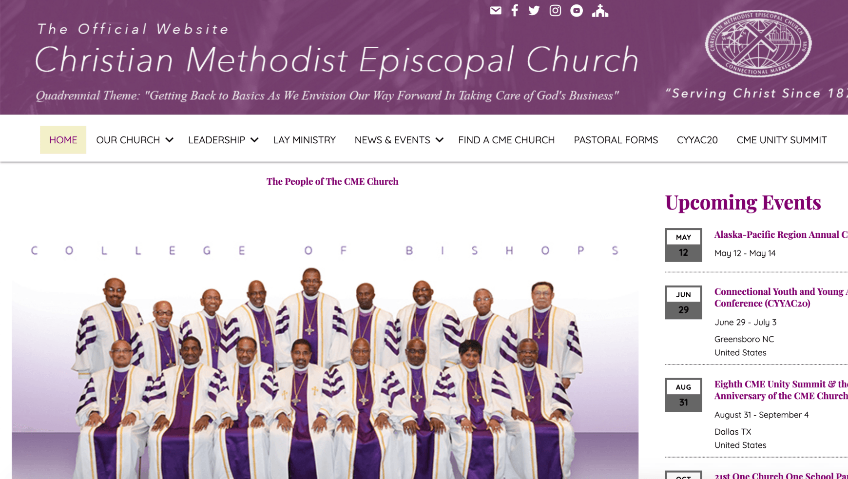 Our Beliefs | Young Missionary Temple CME Church | Raleigh