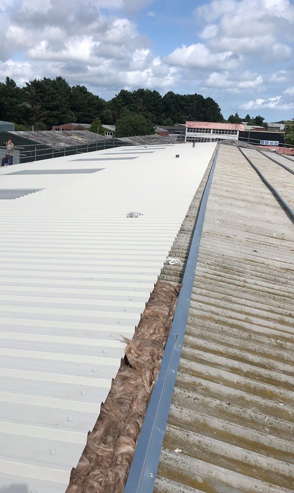 Overhsheeting and overcladding | CDM Industrial Cladding