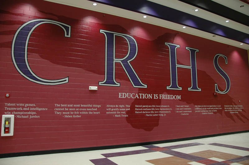 Cane Ridge High School Showcases Custom Interior Inspirational Mural