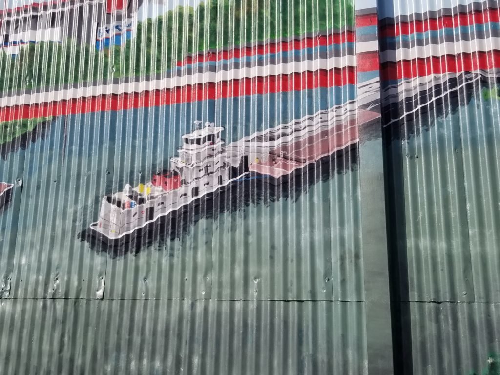 Marathon Petroleum Amazing Wall Mural in The Nations of Nashville