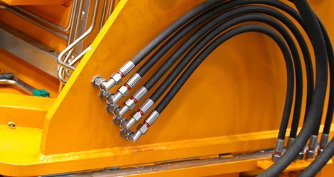 Hydraulic pipes at A. L. Engineering & Sons Ltd