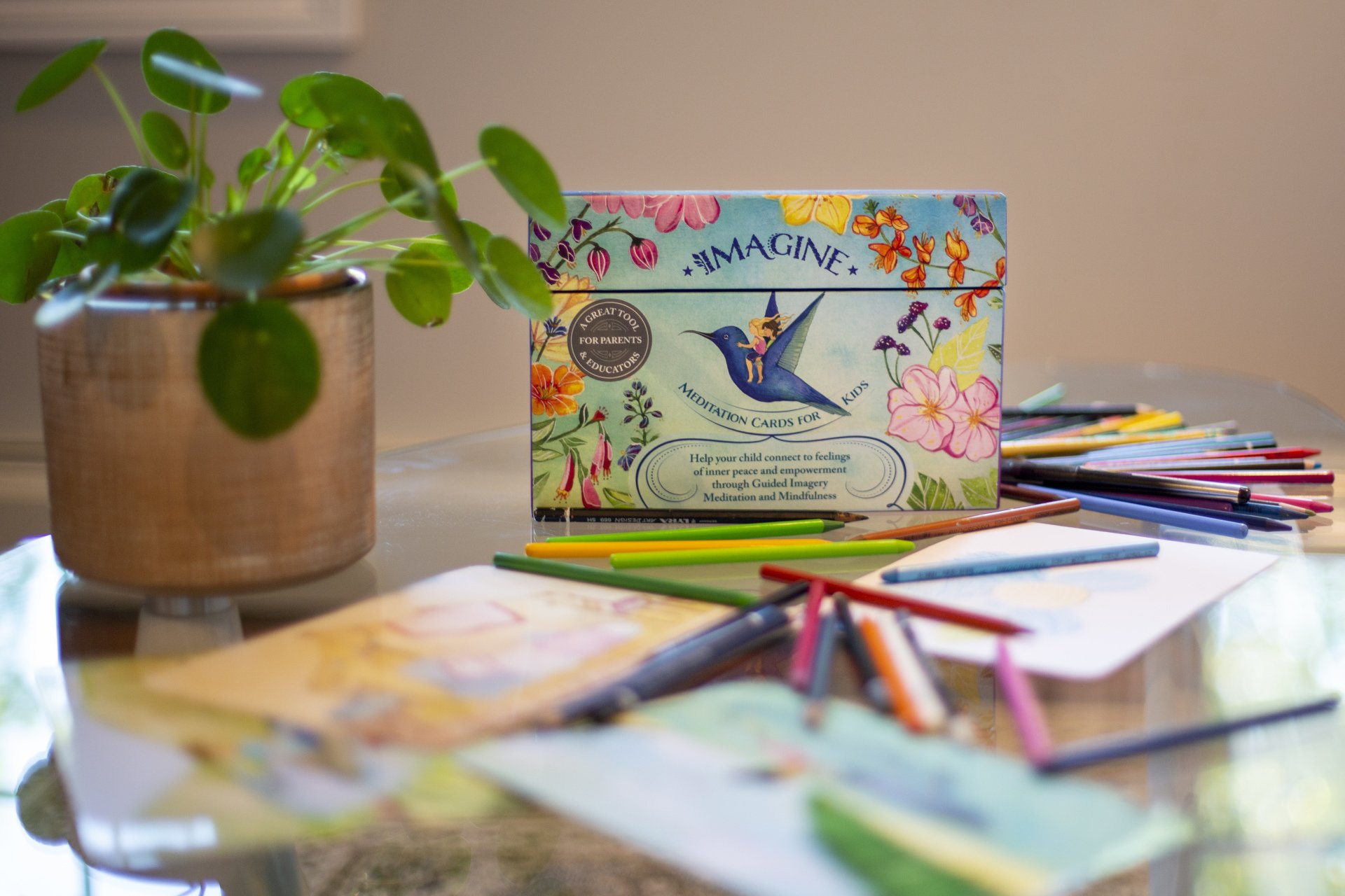 Imagine Meditation Cards for Kids - Benefits