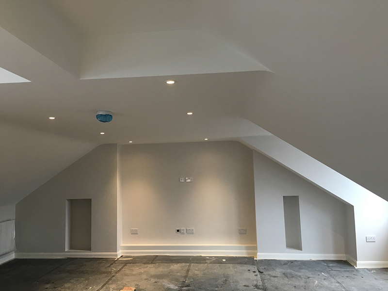 Our plastering work in St. Albans & Harpenden