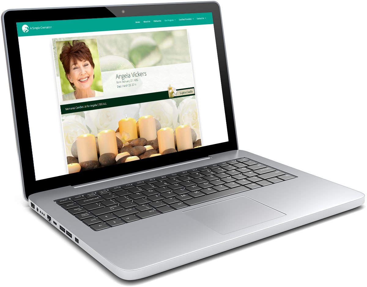 A Simple Cremation - Memorial Tribute Websites