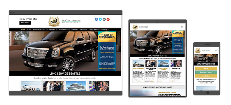 Limo Web Design and Online Marketing Services | Limousine Website SEO