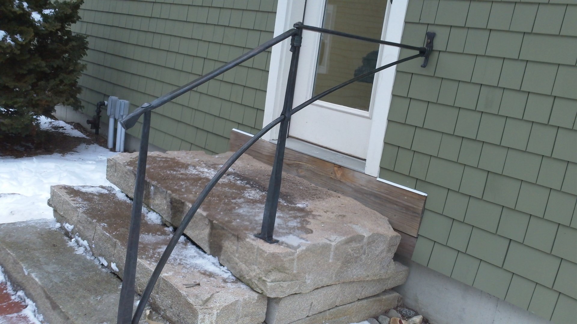 Granite Stair Railings Portland, ME | Cable Rail