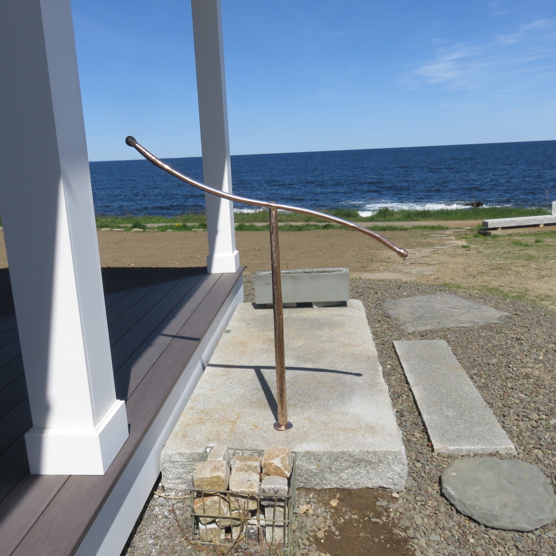 Granite Stair Railings Portland, ME | Cable Rail