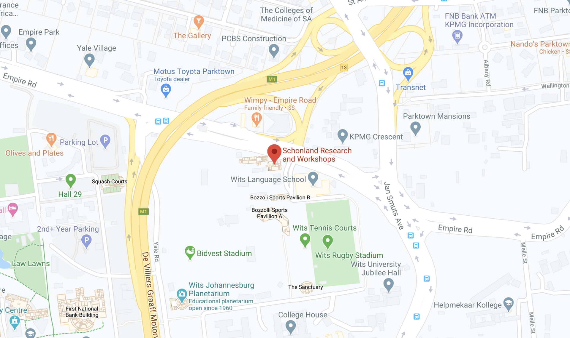 Wits Health HUBB - Contact Us