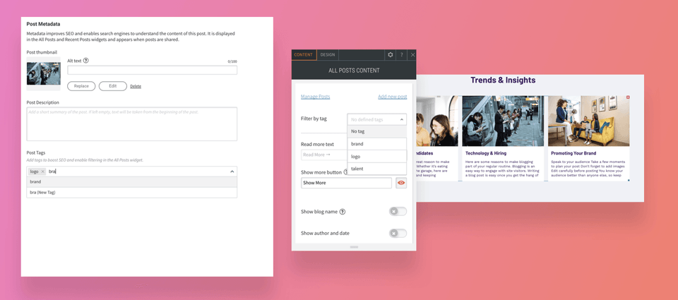 Update: Blog Tags - Now Easier To Use & More Accurate