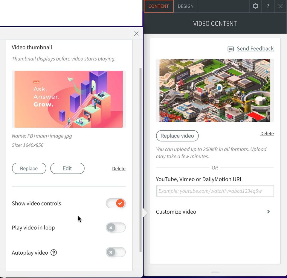New: Upload Videos Directly to Your Site
