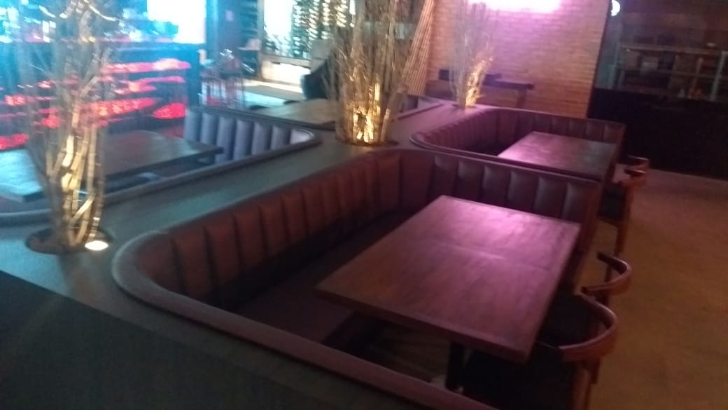 Booths sob medida para restaurantes