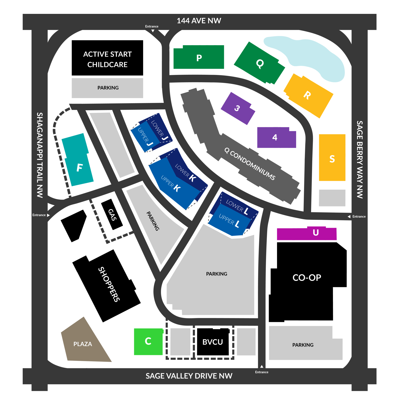 Centre Map | Sage Hill Quarter