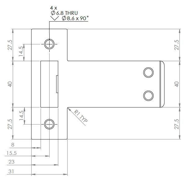 Push+Pull | Arriva & Innova Handing & Latch Plates