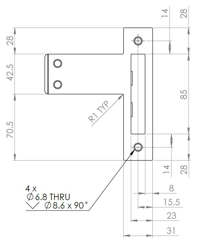 Push+Pull | Arriva & Innova Handing & Latch Plates