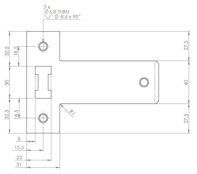 Push+Pull | Arriva & Innova Handing & Latch Plates