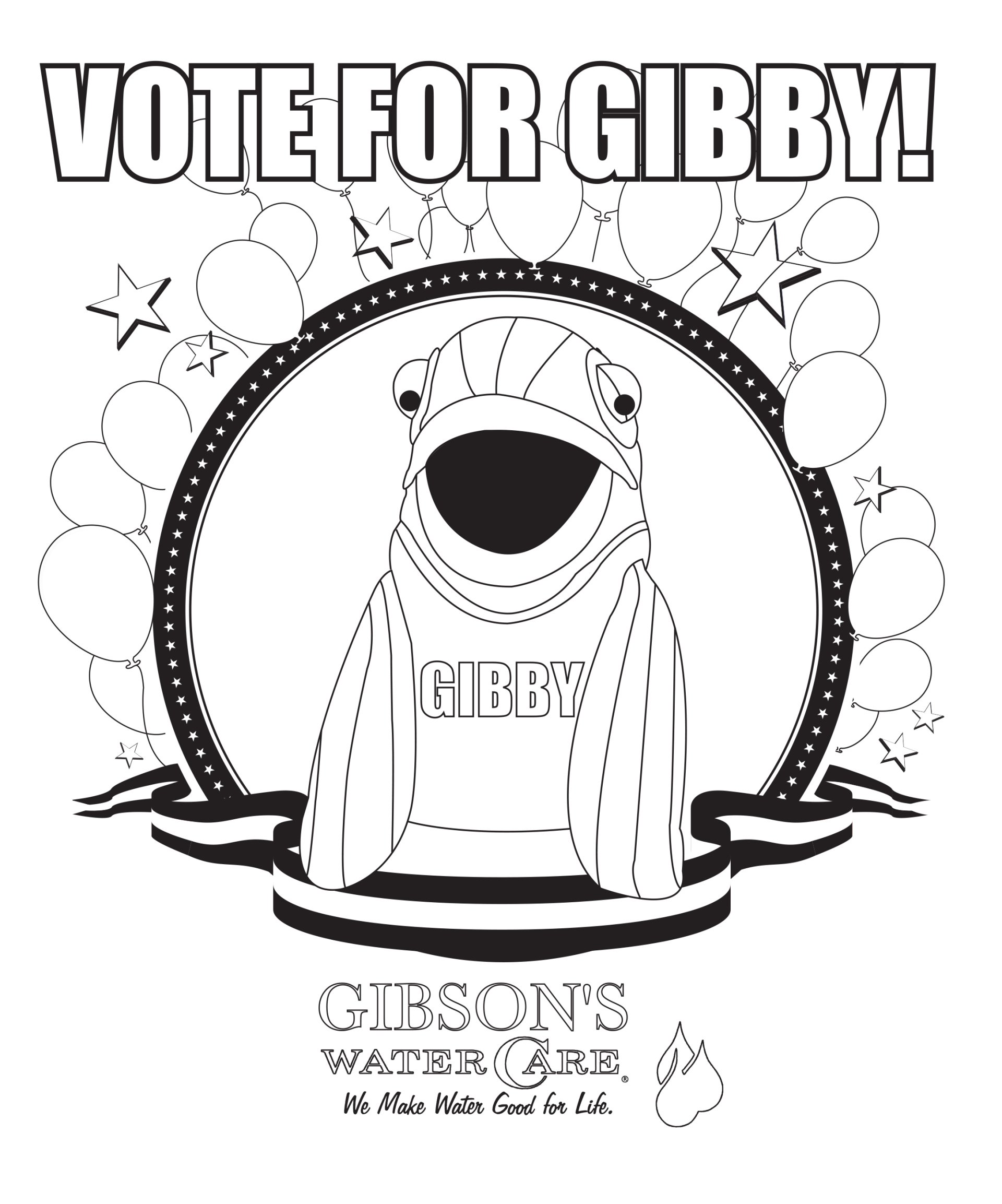 Have some fun with Gibby the Goldfish | Gibson's WaterCare