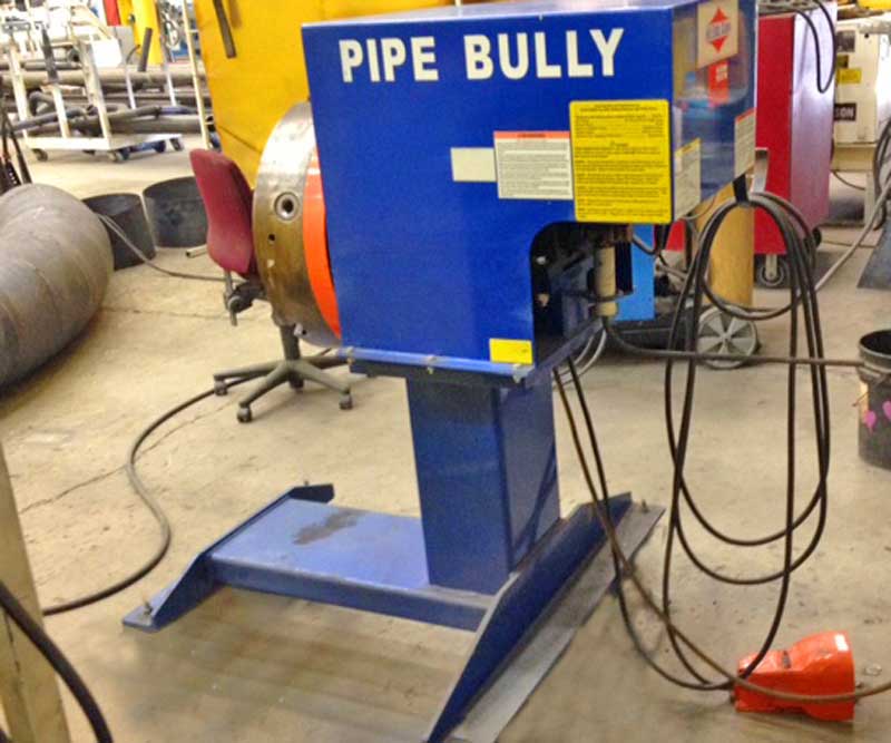 Pipe Bully | In Production | Sold | Pipe Rotator | All-Fab Corp.
