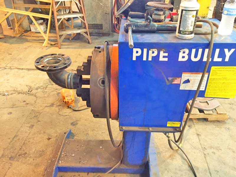 Pipe Bully | In Production | Sold | Pipe Rotator | All-Fab Corp.
